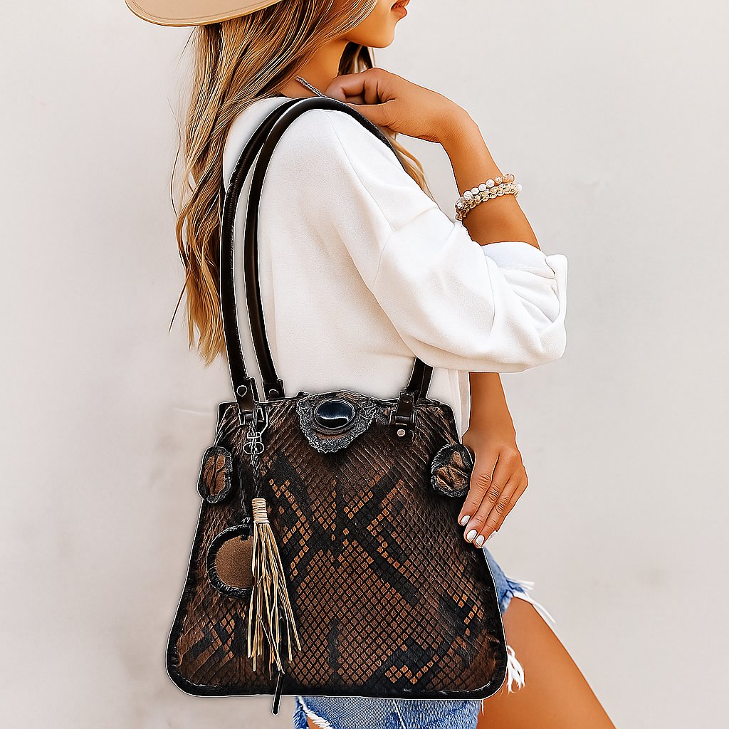 Womans Exotic Leather Purses, Handbags, and Bags Online - Sobek – Sobék
